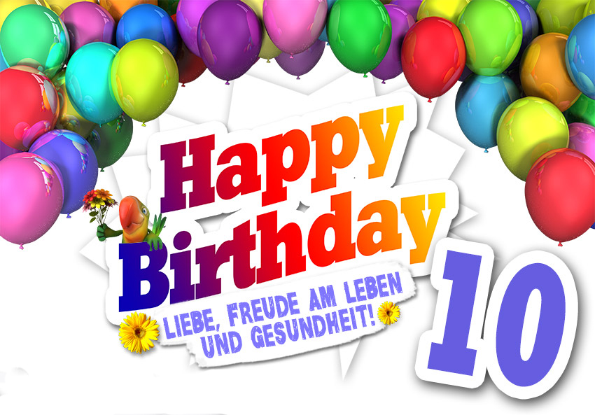 10. Geburtstag
