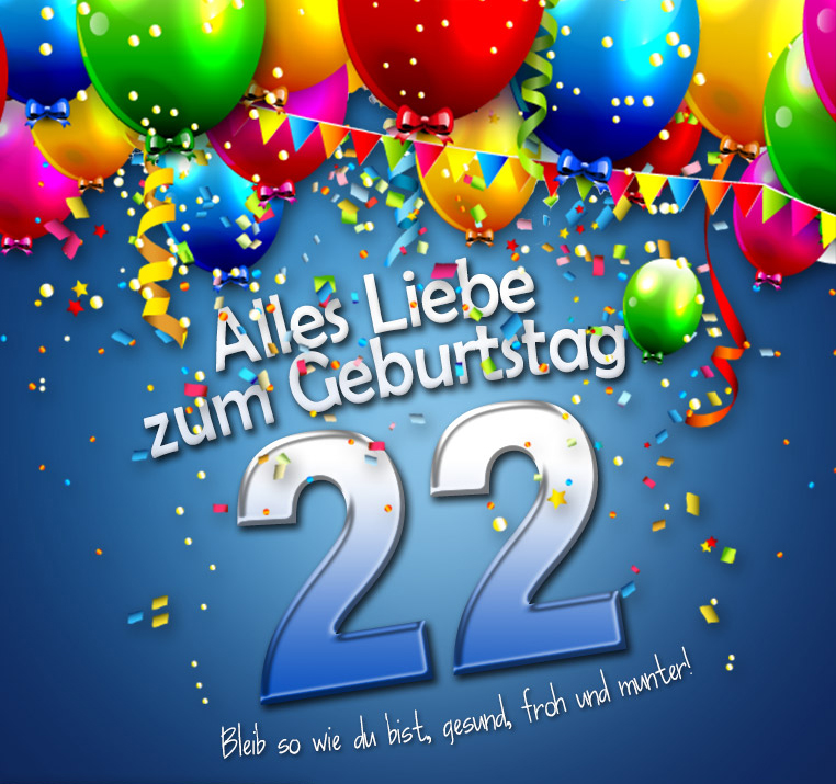 22. Geburtstag