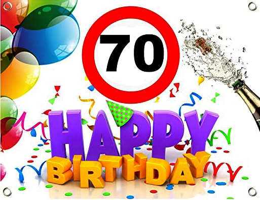 Geburtstag 70