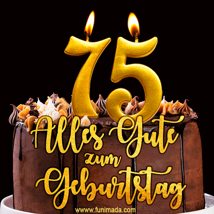 Geburtstag 75