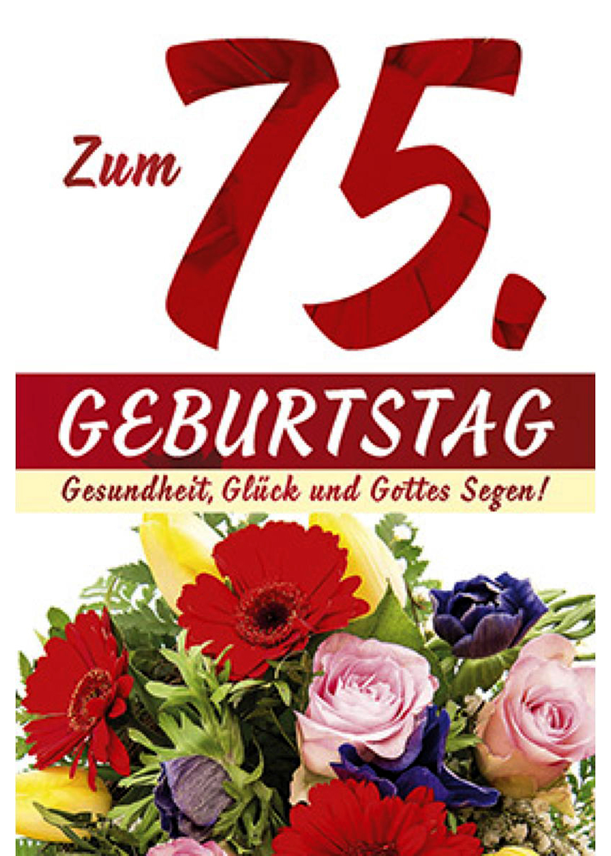 Geburtstag 75