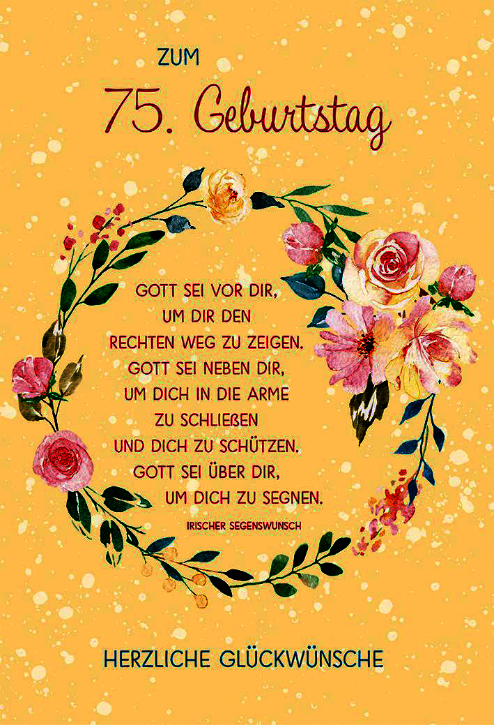 Geburtstag 75