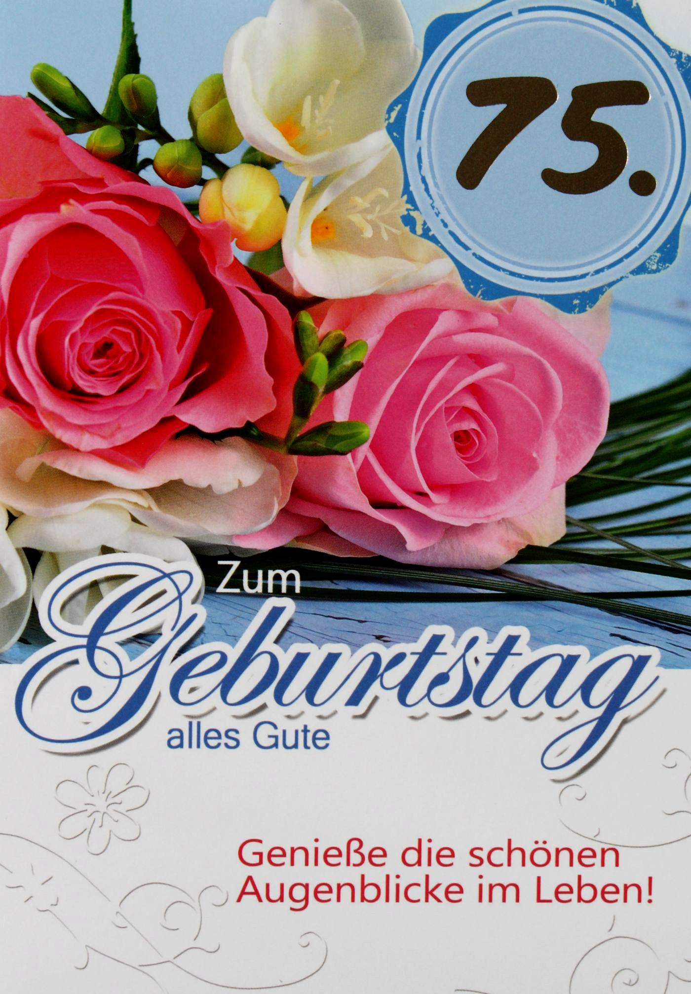Faszinierend Alles Gute Zum 75 Geburtstag Bild