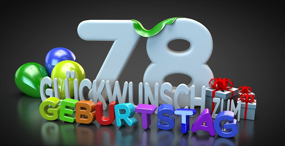Geburtstag 78