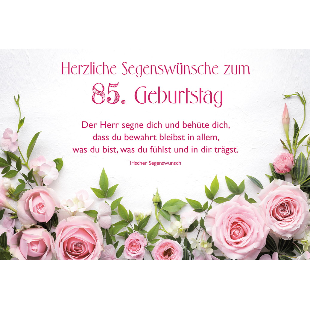 Geburtstag 85