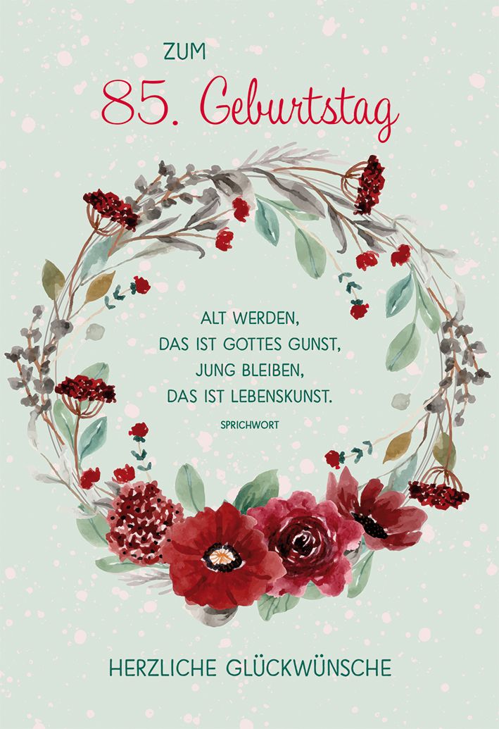 Geburtstag 85