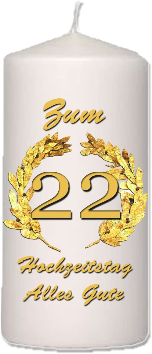 Elegantes Hochzeitstag 22 Jahre Ebenbild
