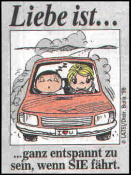 Liebe / Liebe ist ... /Auto