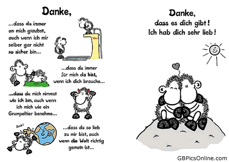 Liebe / Liebestexte / Sheepworld