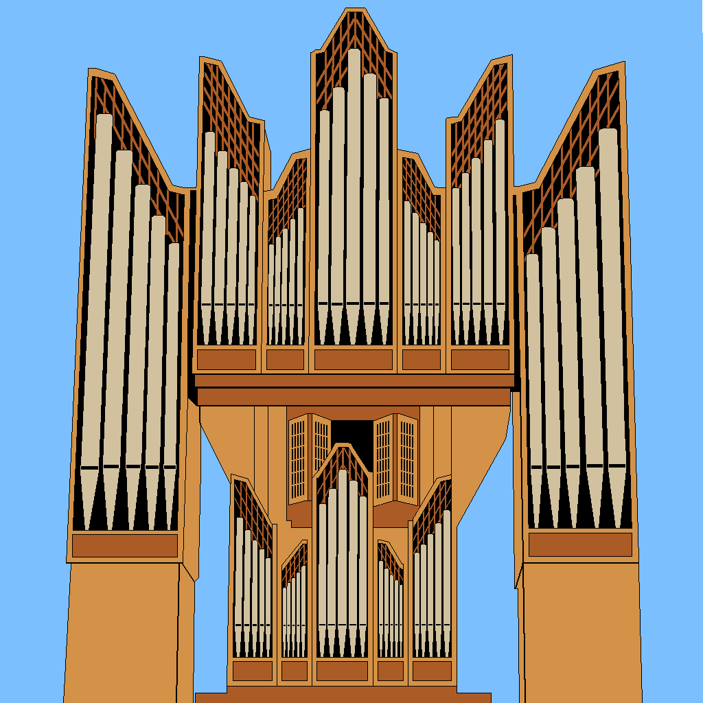 Clipart Orgelpfeifen