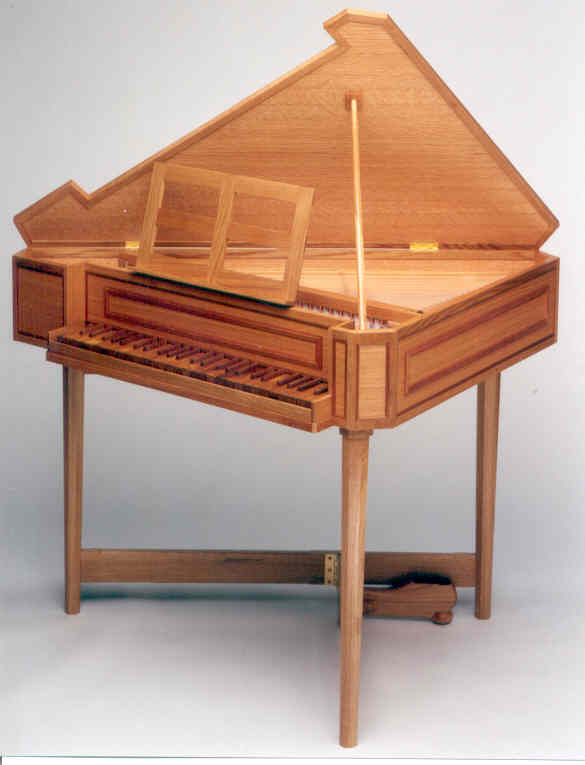 Musikinstrumente / Tasten-Instrumente / Spinet