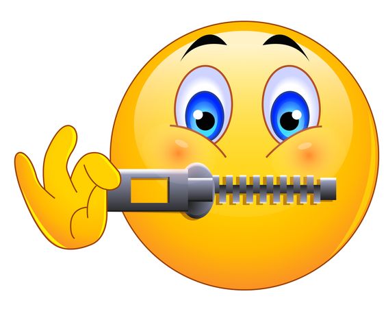 Symbole/Persönlich/Smileys/Smileys_S/Schweigen